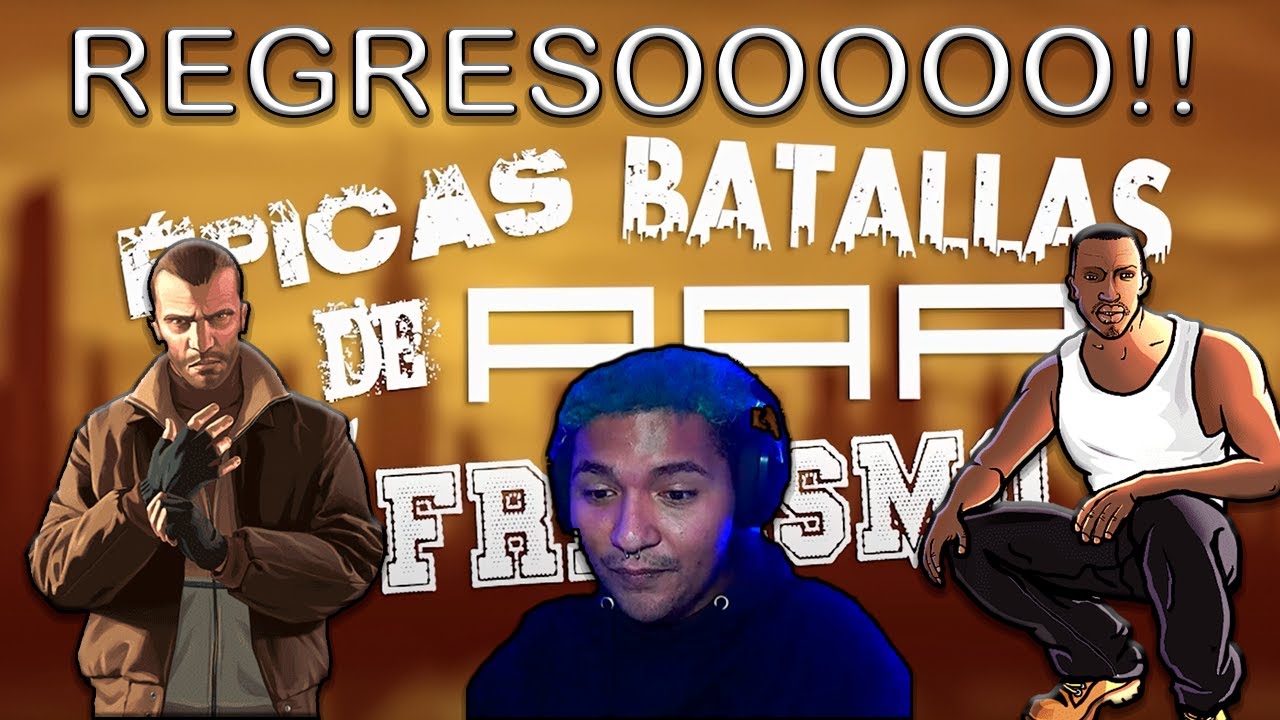 NIKO BELLIC VS CJ/ EPICAS BATALLAS DEL RAP DEL FRIKISMO REACCION - YouTube