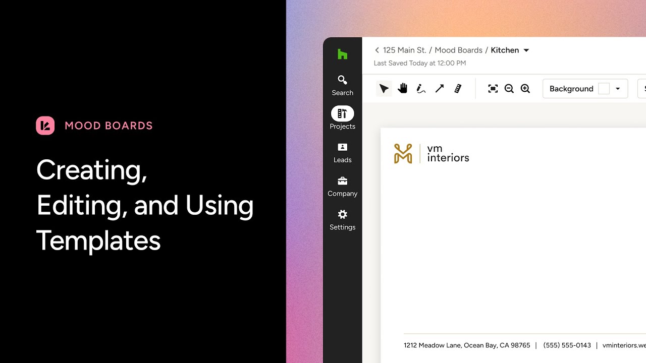 Mood Boards: Creating, Editing, and Using Templates - YouTube