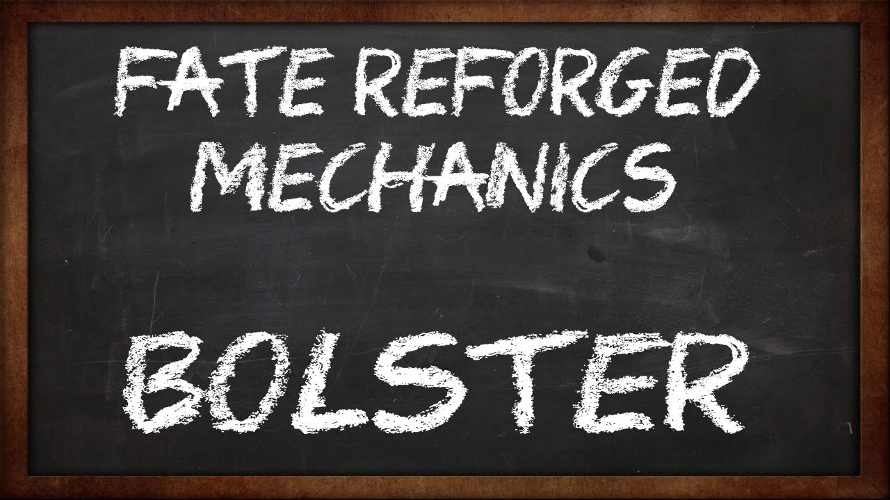 FRF Mechanic: Bolster - YouTube
