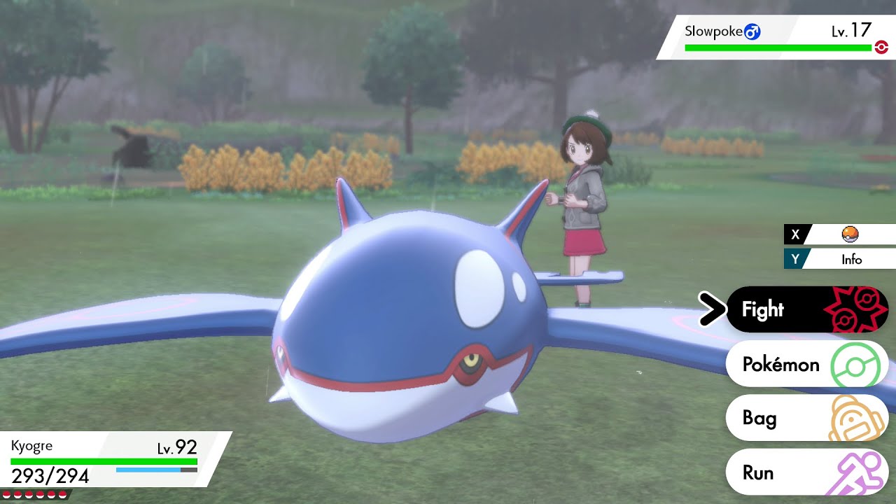 Pokémon Shield - the adventures of Gloria and Kyogre in the Isle of ...