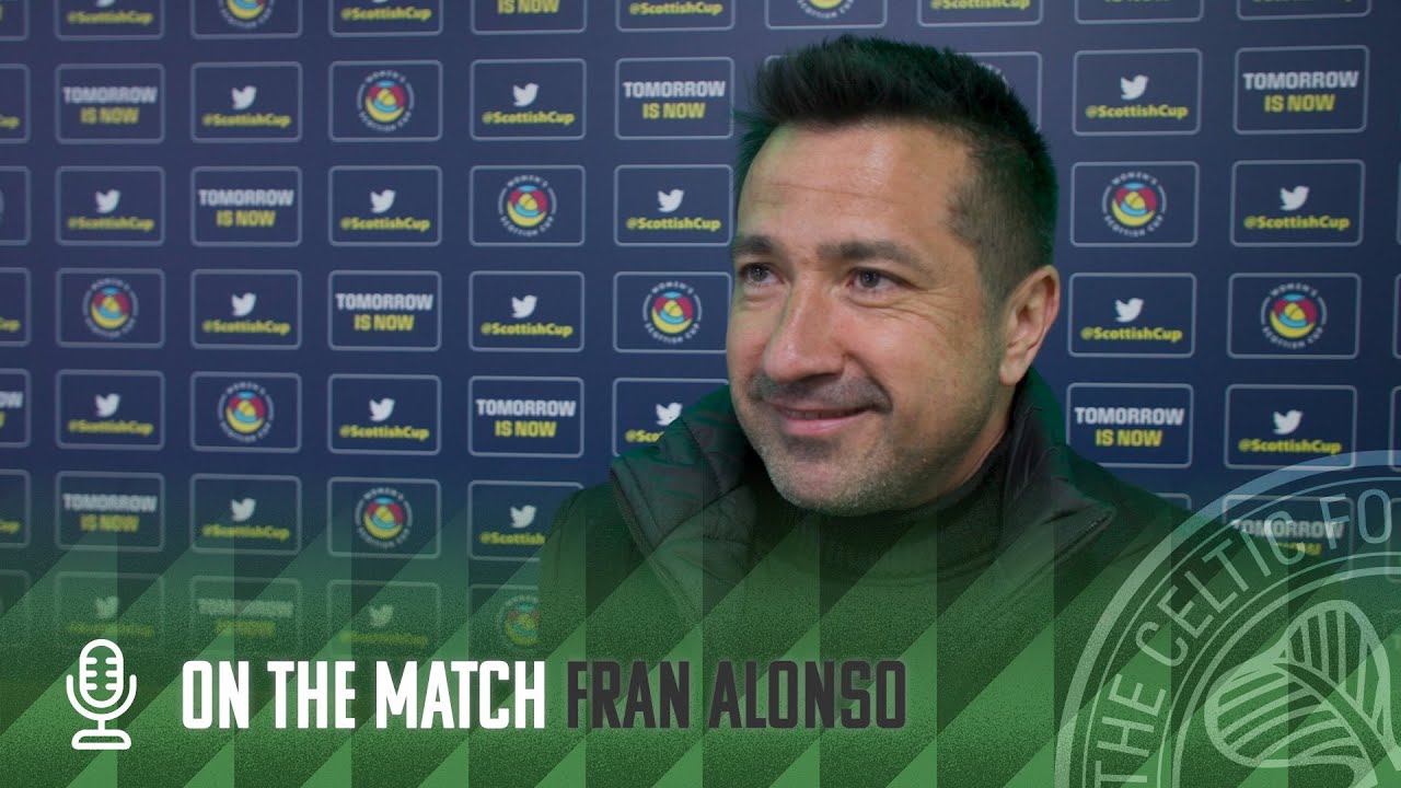 Fran Alonso On The Match | Celtic FC Women 1-0 Glasgow City - YouTube