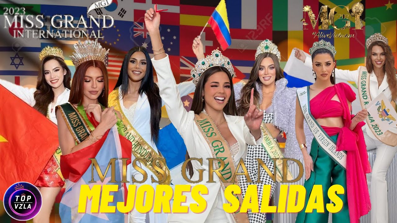 ¡YA Comenzó! 👑 Miss Grand International 2023 (TOP 20) Mejores SALIDAS - YouTube