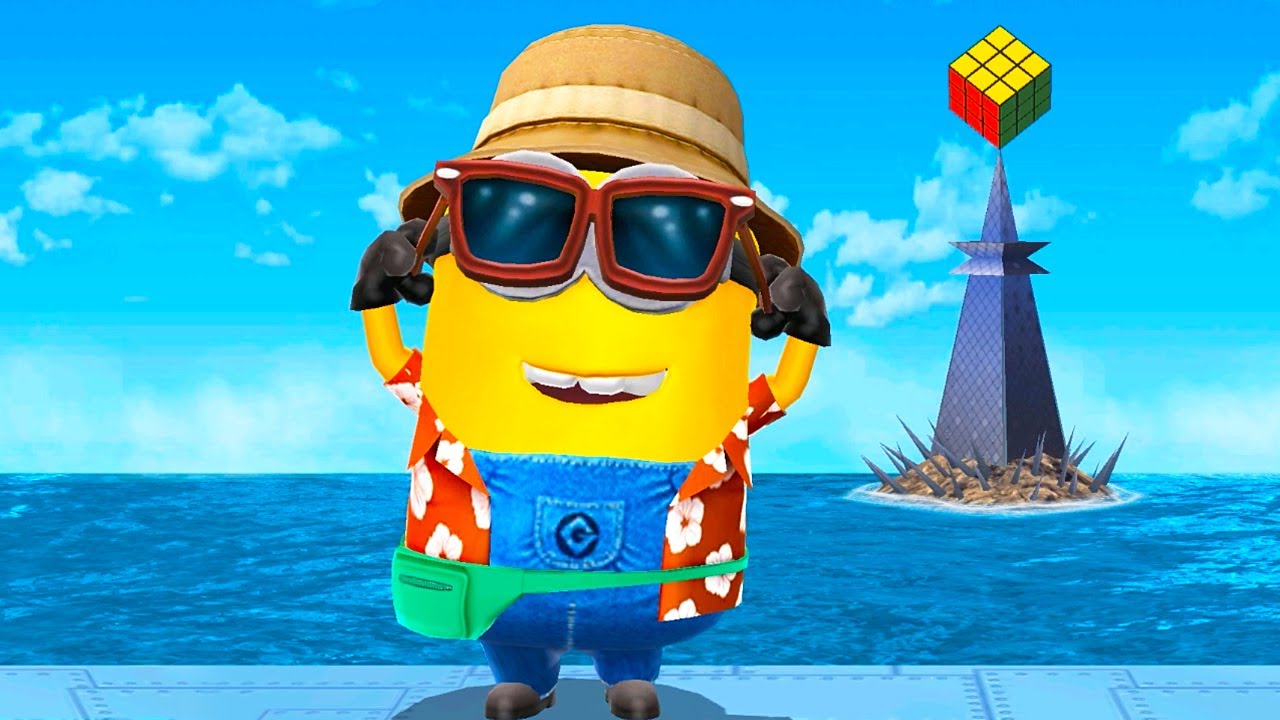 Santa Jerry and Tourist minions completed levels 267-268 with UFO props ...