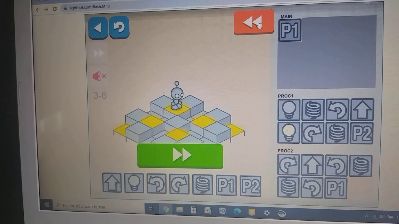 Lightbot 3-6 - YouTube