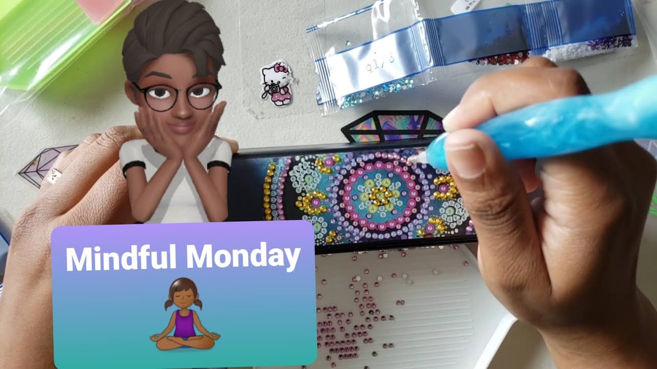 Mindful Monday *Diamond Painting* - YouTube