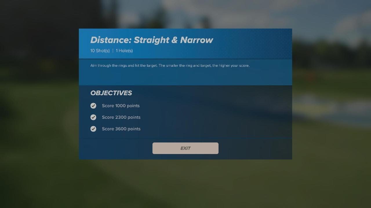 PGA TOUR 2K25 driving distance,straight & narrow. - YouTube