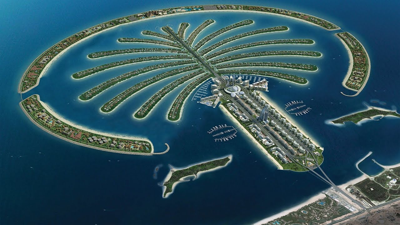 Amazing Dubai - Palm Jumeirah Island 4K Ultra HD - YouTube