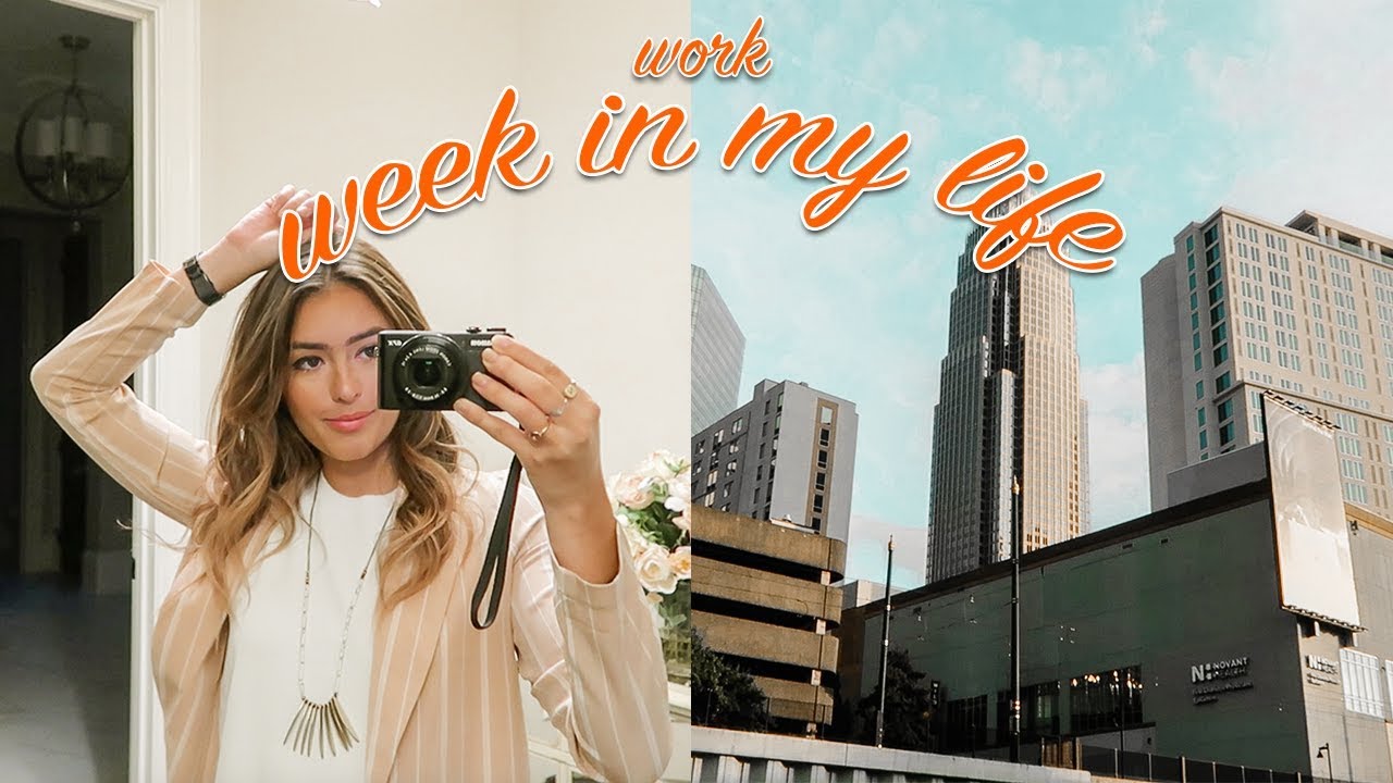 FIRST WEEK OF WORK: WEEK IN MY LIFE - YouTube