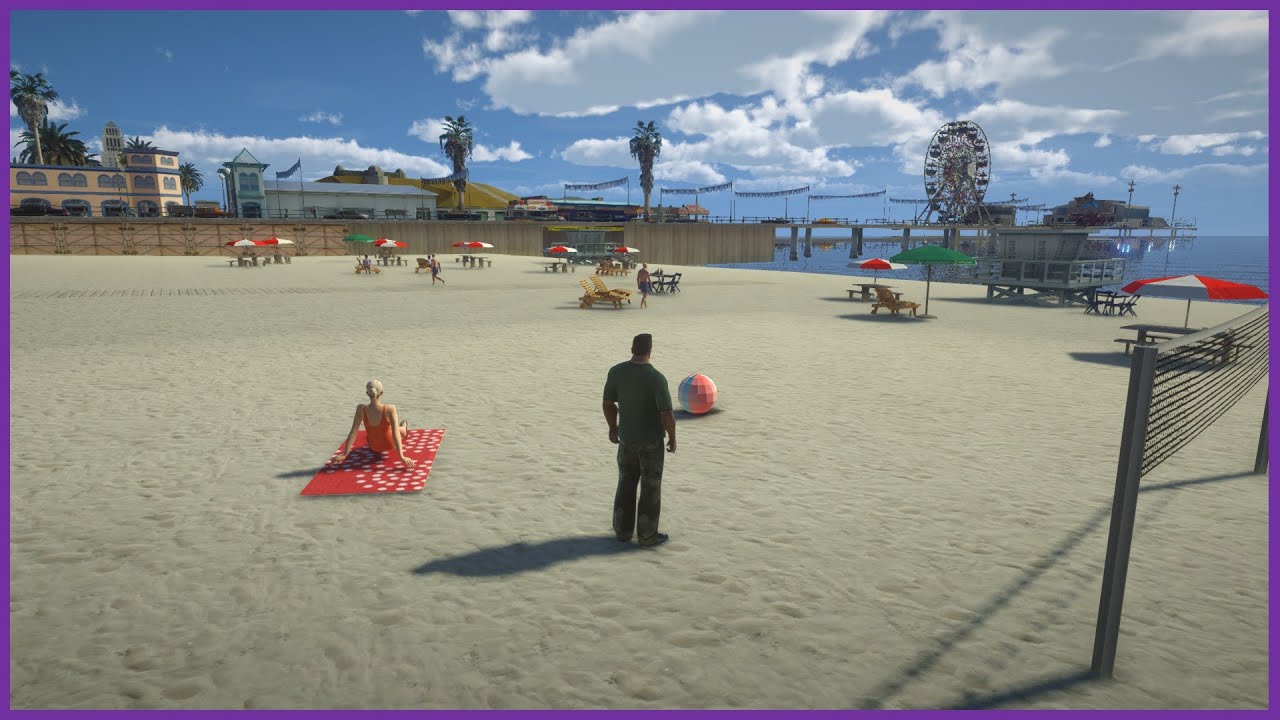 Turn GTA san andreas into a REAL Beach! - YouTube