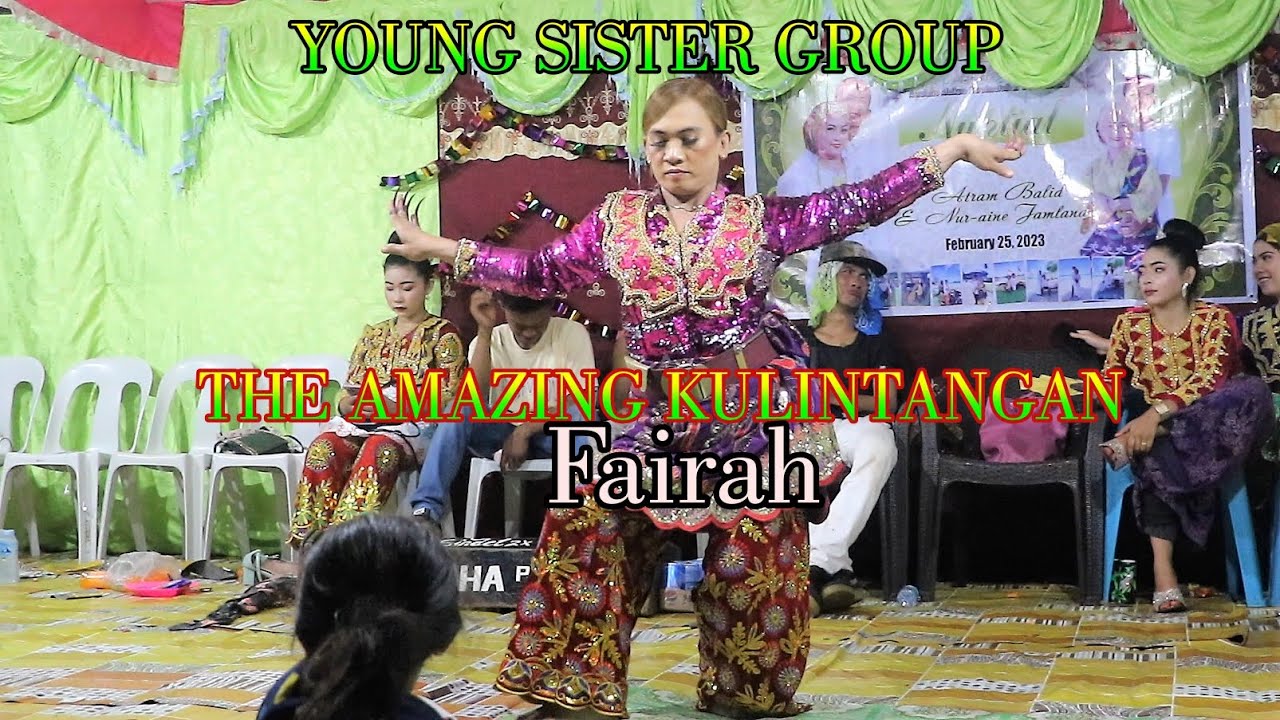 The Amazing dance || KULINTANGAN 🙏 Fairah - YouTube