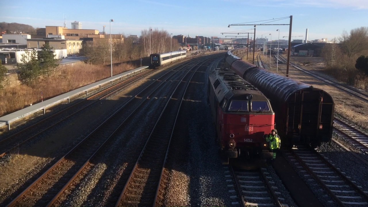 DB MZ 1452 i Aalborg 23/3 2017 - YouTube