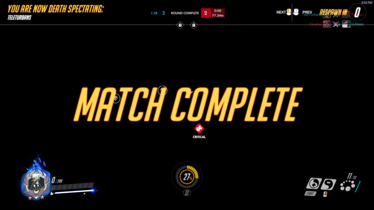 Teleturbans wins the game by dancing around a lot OVERWATCH CC337 - YouTube