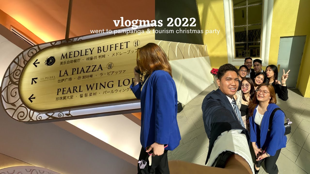 VLOGMAS 2022: went to Okada & party at night 🪩 - YouTube