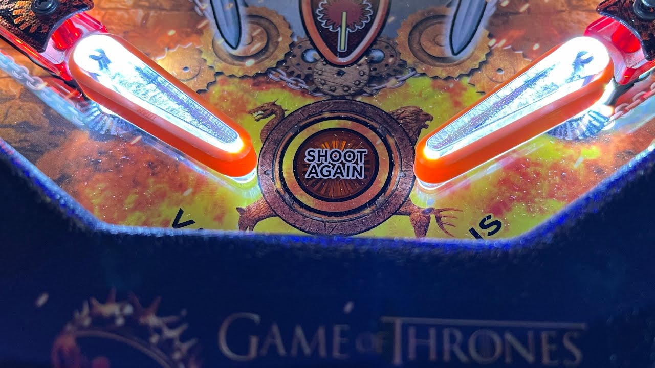 Lit Kit Flippers - Game of Thrones Pinball Mod - YouTube