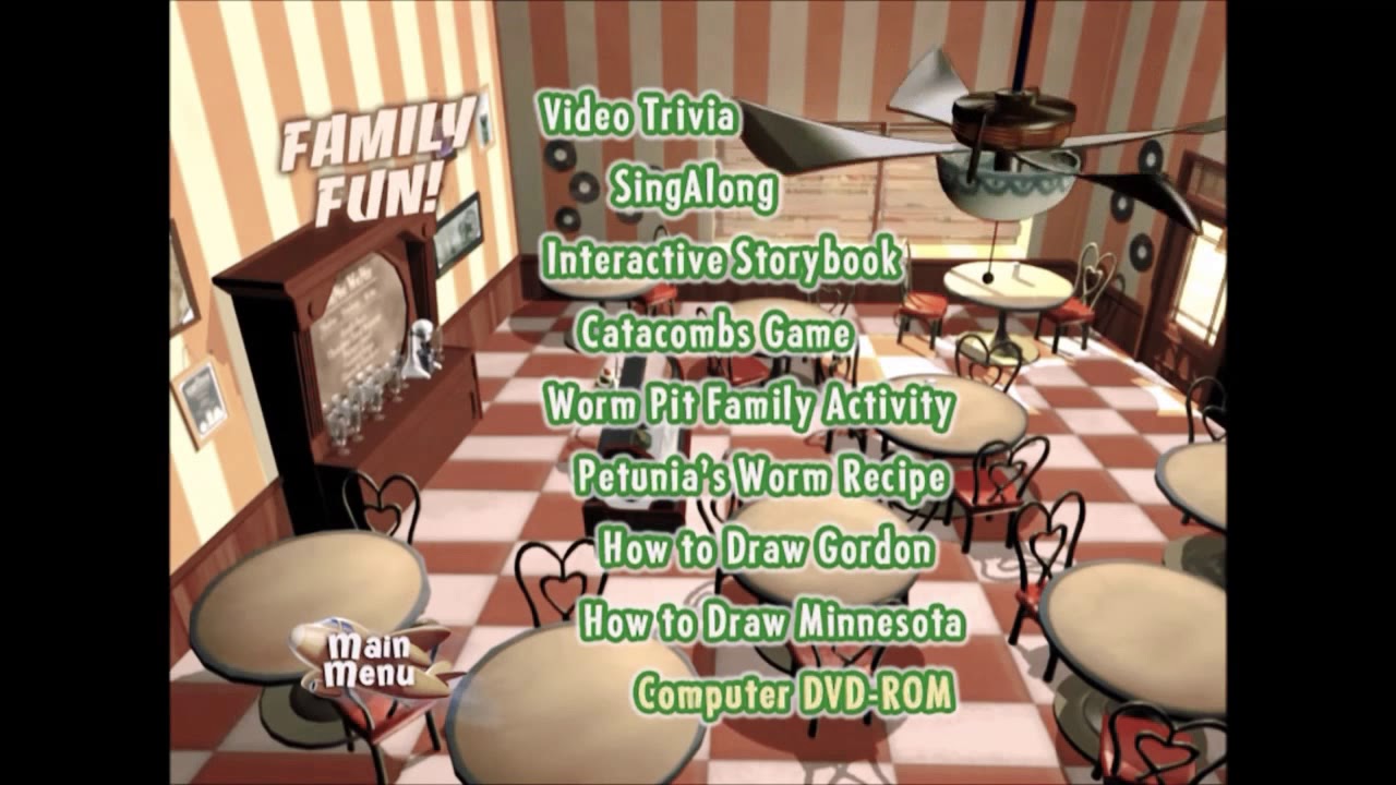 VeggieTales Minnesota Cuke Veggies Trivia Games DVD Menu 2005 - YouTube