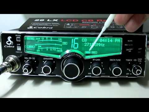 New Cobra 29 LX CB Radio - Digital Display 40 Channel AM