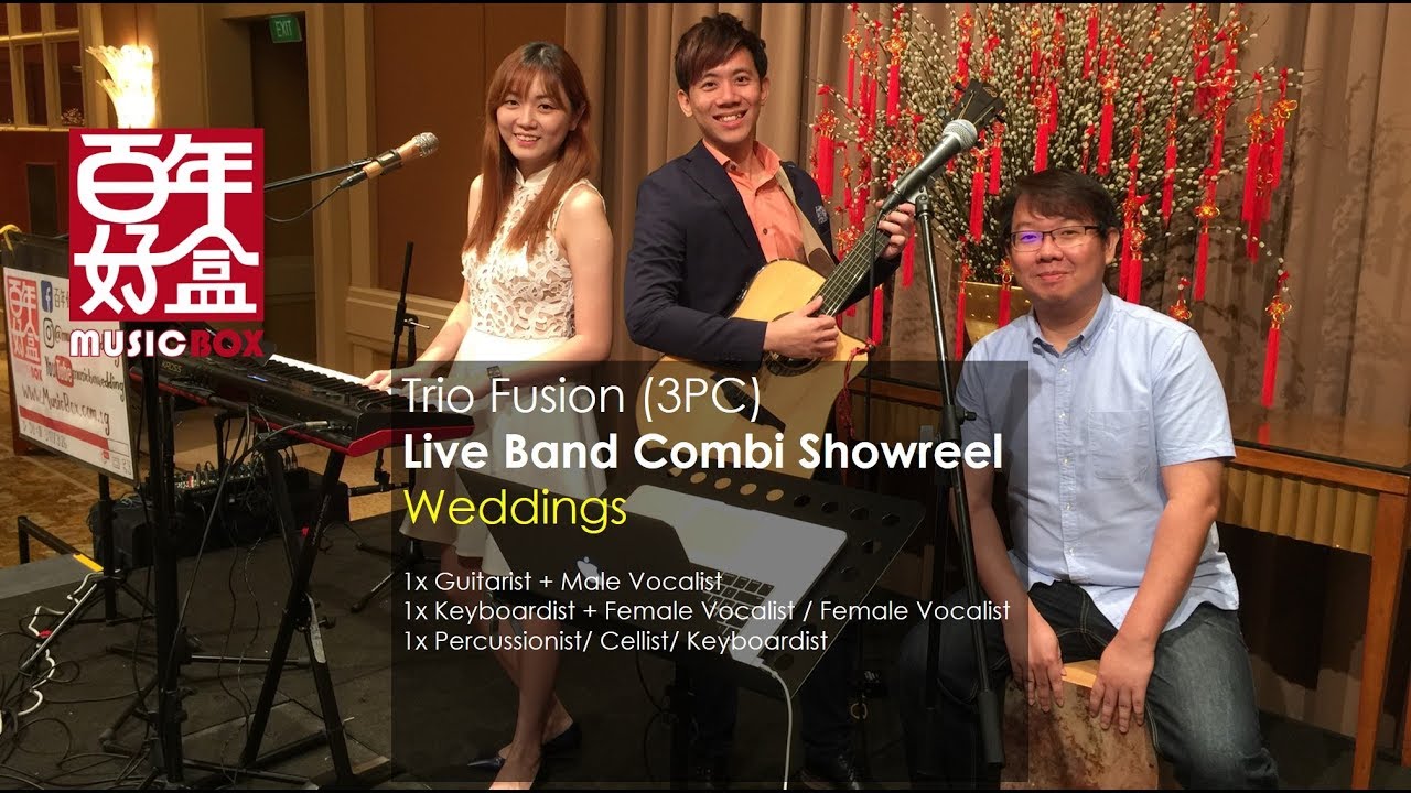 Trio Fusion (3PC) - Wedding Live Band Combi Showreel - YouTube