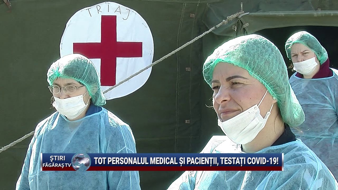 Tot personalul medical si pacientii, testati COVID-19! - YouTube