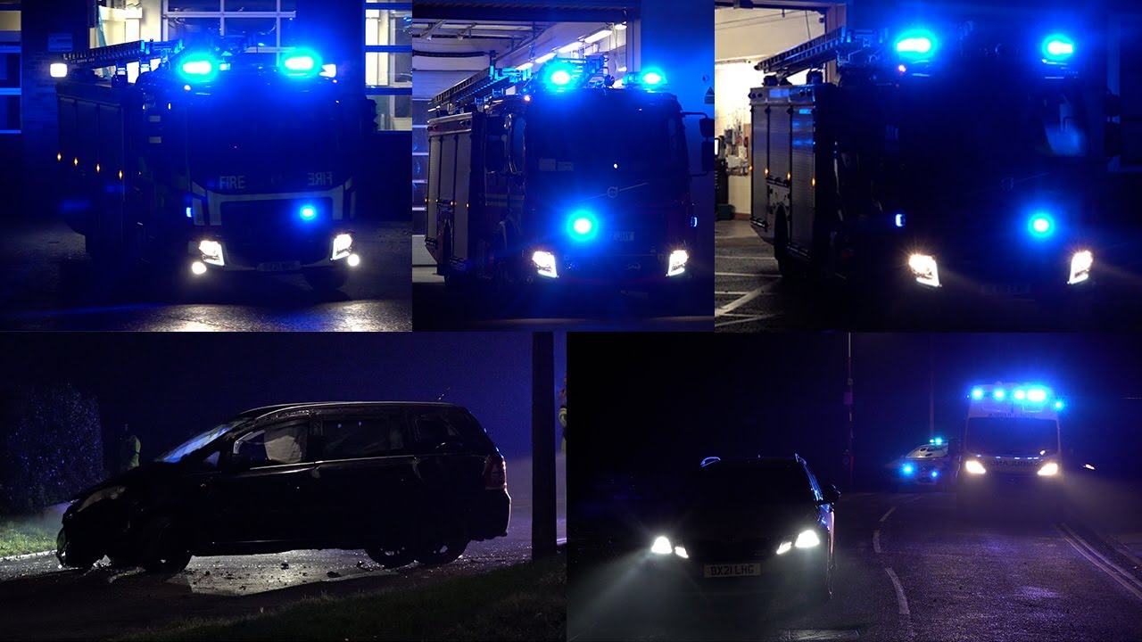 BONFIRE NIGHT in Birmingham with Multiple Fire Engines Responding on ...