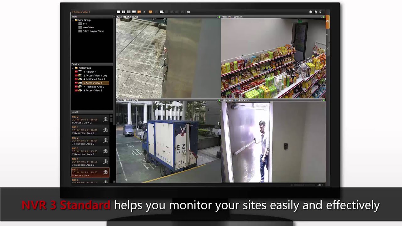 NVR 3 Standard Introduction - YouTube