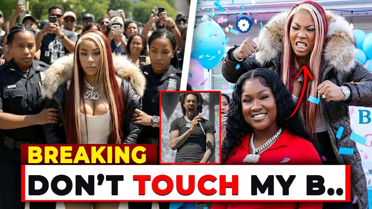 Keyshia Cole Chaos Gender Reveal Slap & Baby Trap Twist! - YouTube