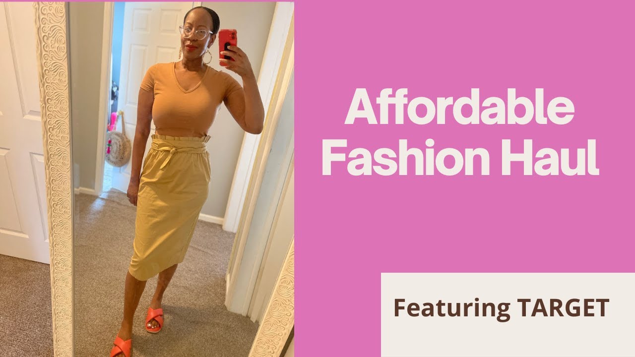 Affordable Fashion Haul | Featuring Target - YouTube