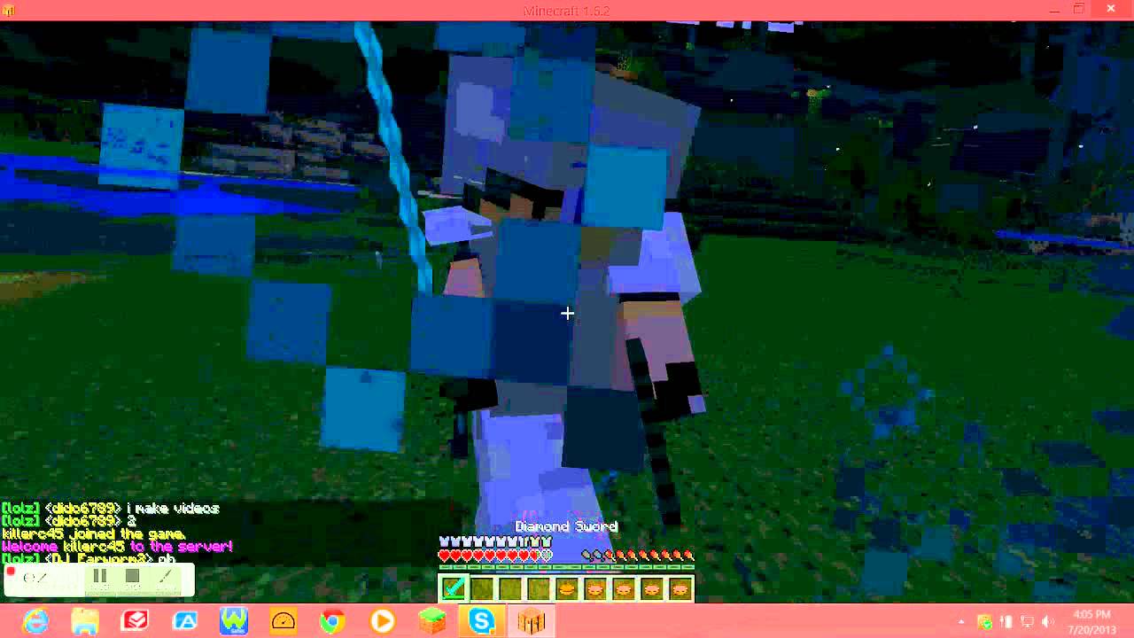 Minecraft - PvPing on some Awesome servers - YouTube