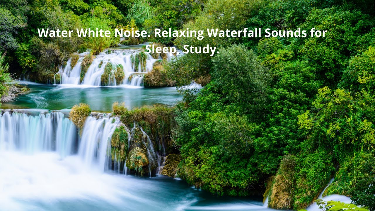 Water White Noise. Relaxing Waterfall Sounds for Sleep - YouTube
