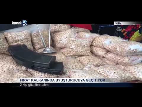 Fırat Kalkanında Uyuşturucuya Geçit Yok Kilis