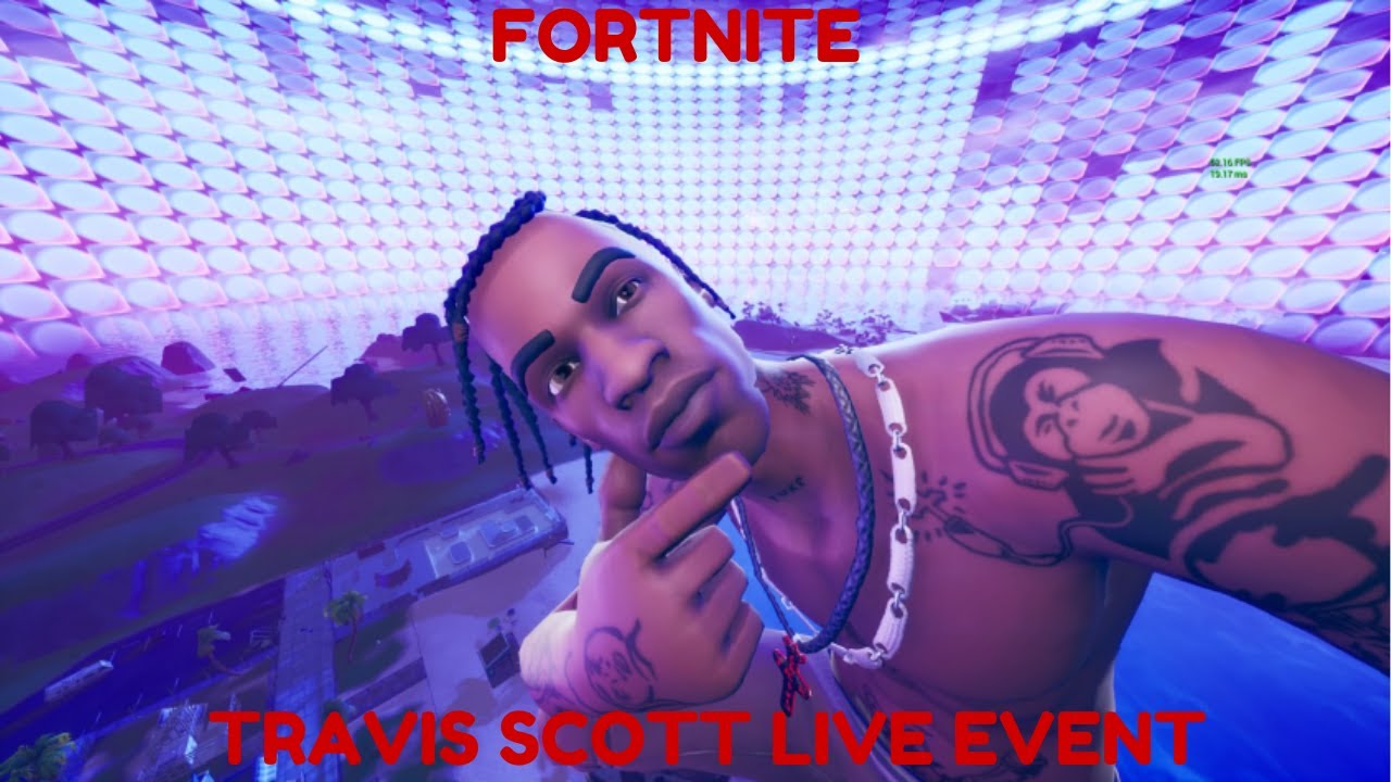 TRAVIS SCOTT LIVE EVENT / FORTNITE CHAPTER 2 SEASON 2 / ROAD TO 1.6K ...