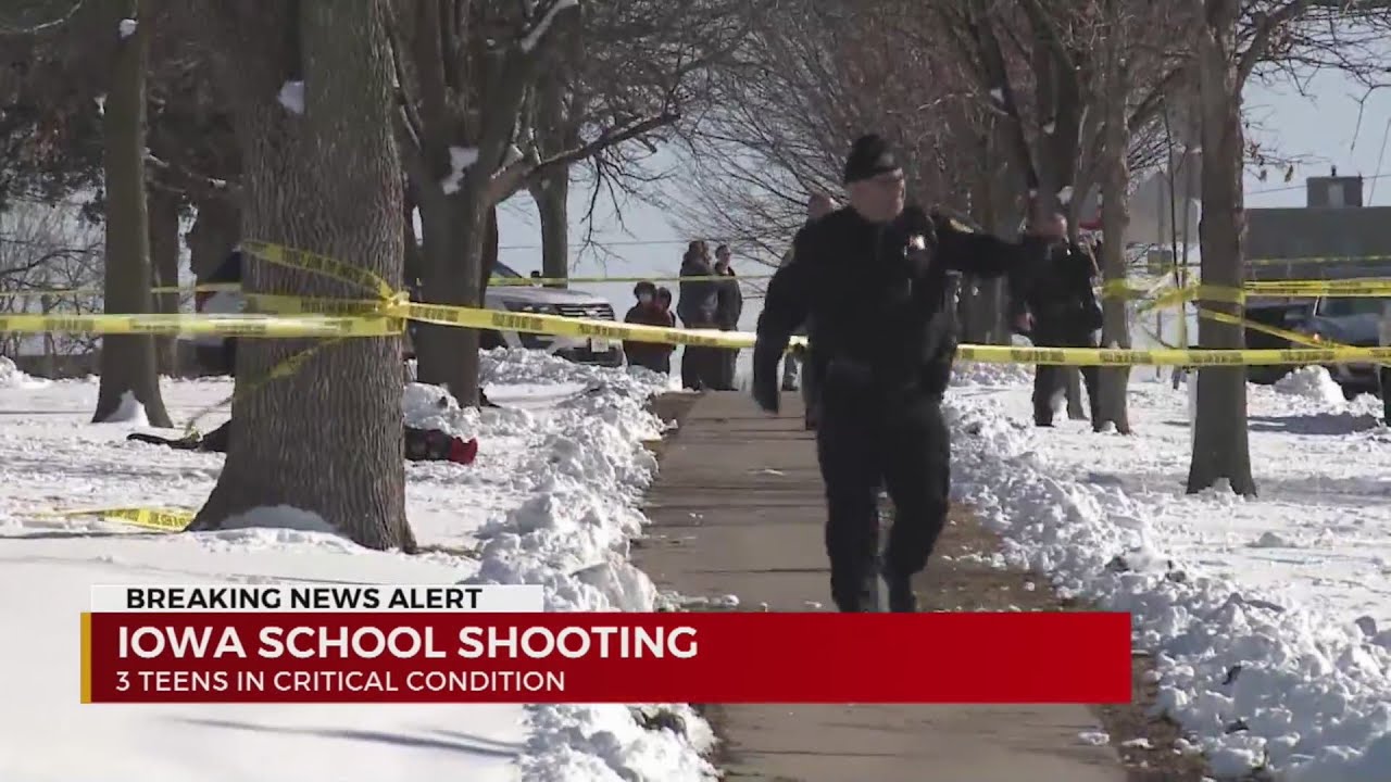 Iowa school shooting - YouTube