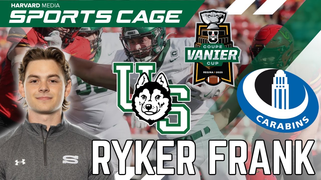 The SportsCage: U of Sask Huskies Running Back Ryker Frank chats Vanier ...