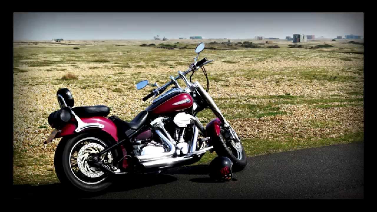 Yamaha xv1600 Wildstar/Roadstar with Vance & Hines Short shots,,, - YouTube