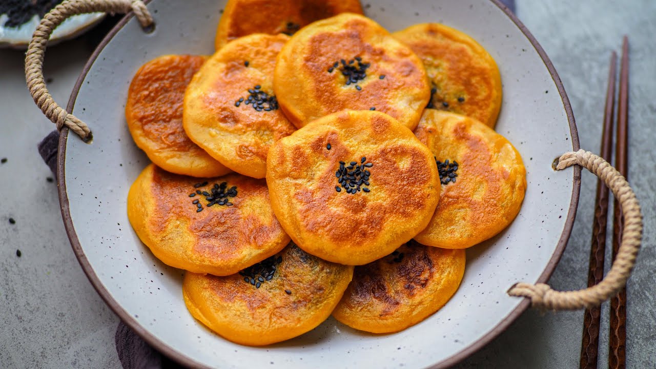 Most Delicious Pan Fried Pumpkin Cake Recipe | Vegan Snack You Must Try ...