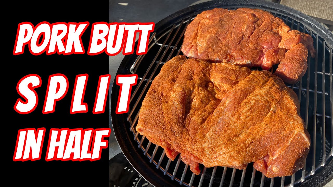 Pork Butt Split In Half - Chris Allingham - The Virtual Weber Bullet ...