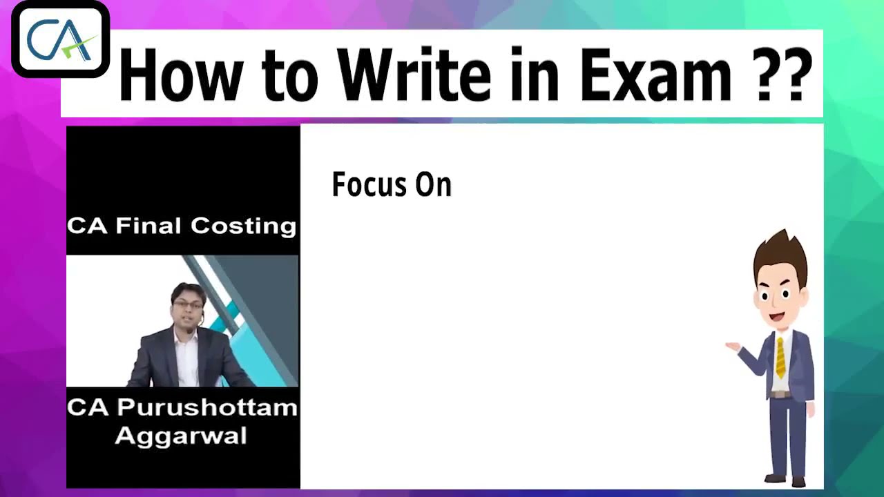 How to write in Exam ? - YouTube