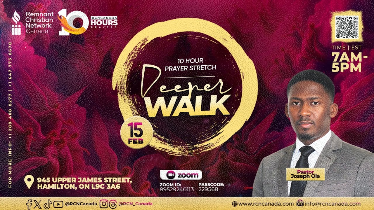 10 HOURS PRAYER STRETCH || 15TH FEB, 2025 - YouTube