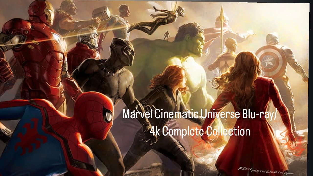 Marvel Cinematic Universe Blu-ray/4K Complete Collection - YouTube