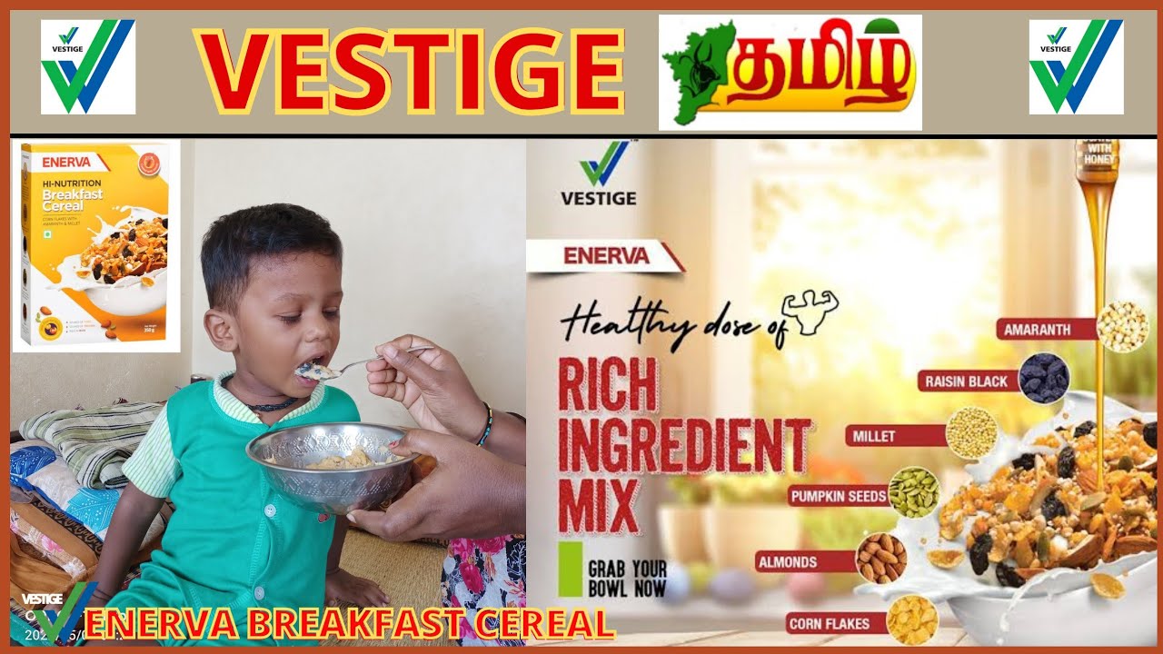 VESTIGE | How To Use ENERVA Hi Nutrition Breakfast Cereal | Vestige ...