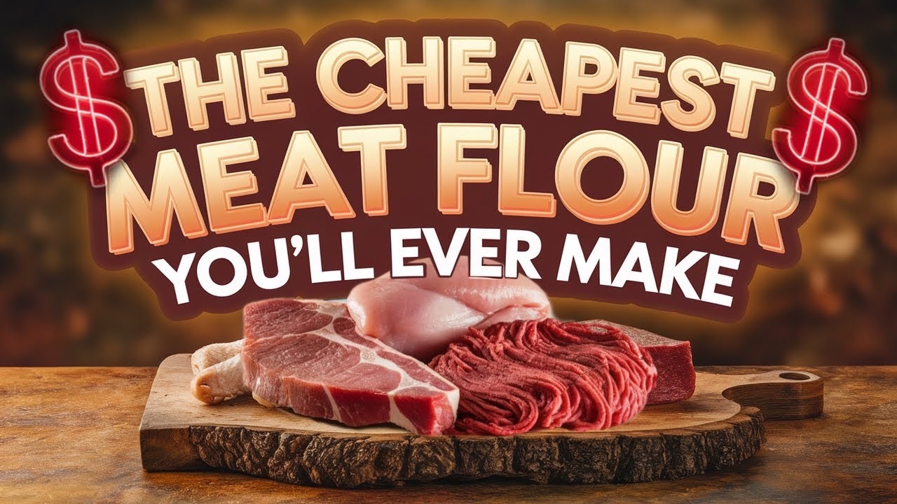 Cheap Carnivore Flour: Make My Easy Rind Flour in Just 5 Minutes! - YouTube