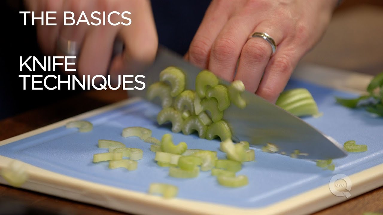 How to Use a Chef's Knife - The Basics on QVC - YouTube
