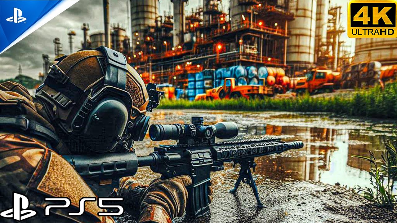 DESTROYING GEORGIA CHEMICAL FACTORY (PS5) Realistic ULTRA Graphics ...