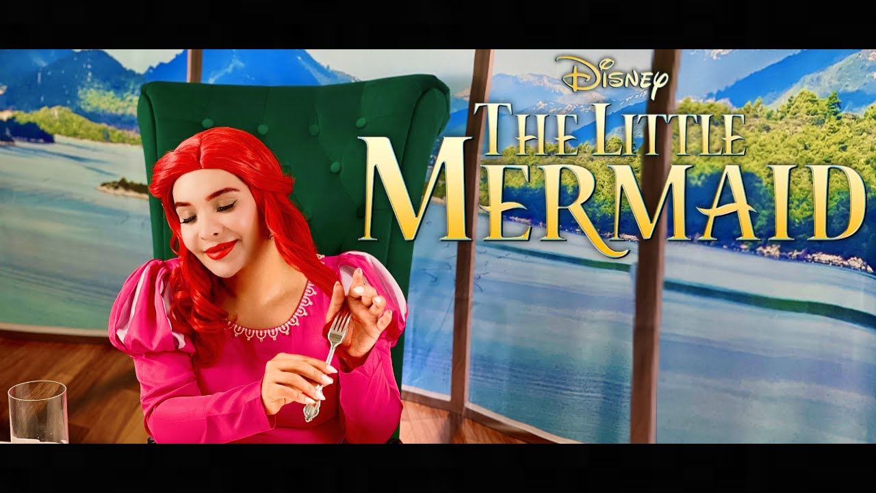 I Recreated the Iconic Fork Scene from The Little Mermaid🍴🦀 | Disney ...