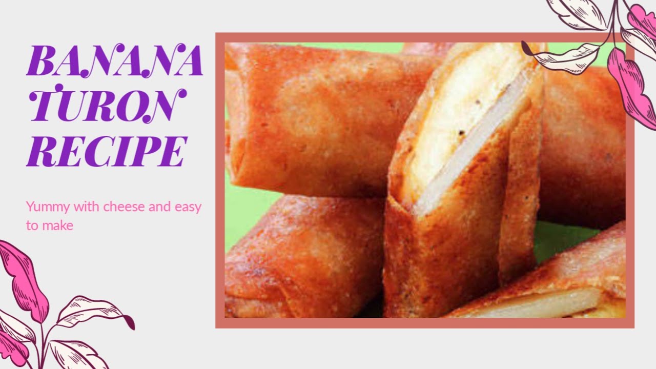 Banana Turon with cheese|Turon Recipes|Turon Recipe Panlasang Pinoy ...