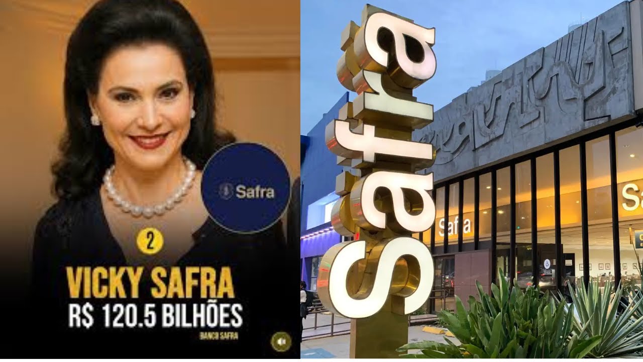 Vicky Sarfati Safra a Mulher mais Rica do Brasil! - YouTube