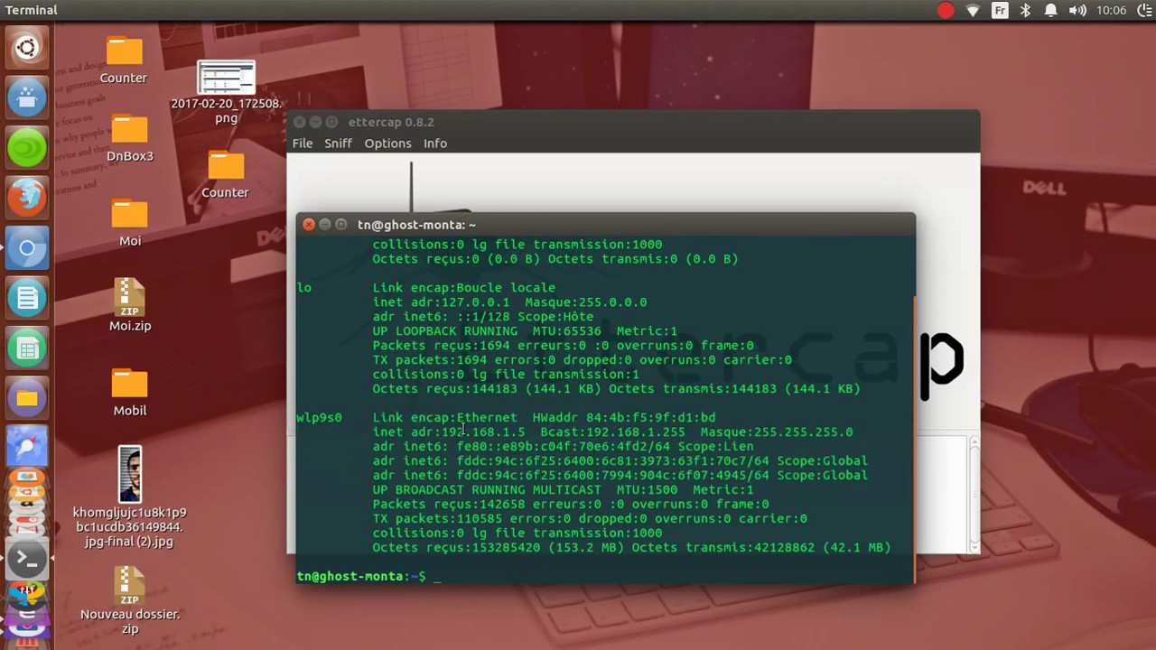How to sniff passwords with Ettercap - YouTube