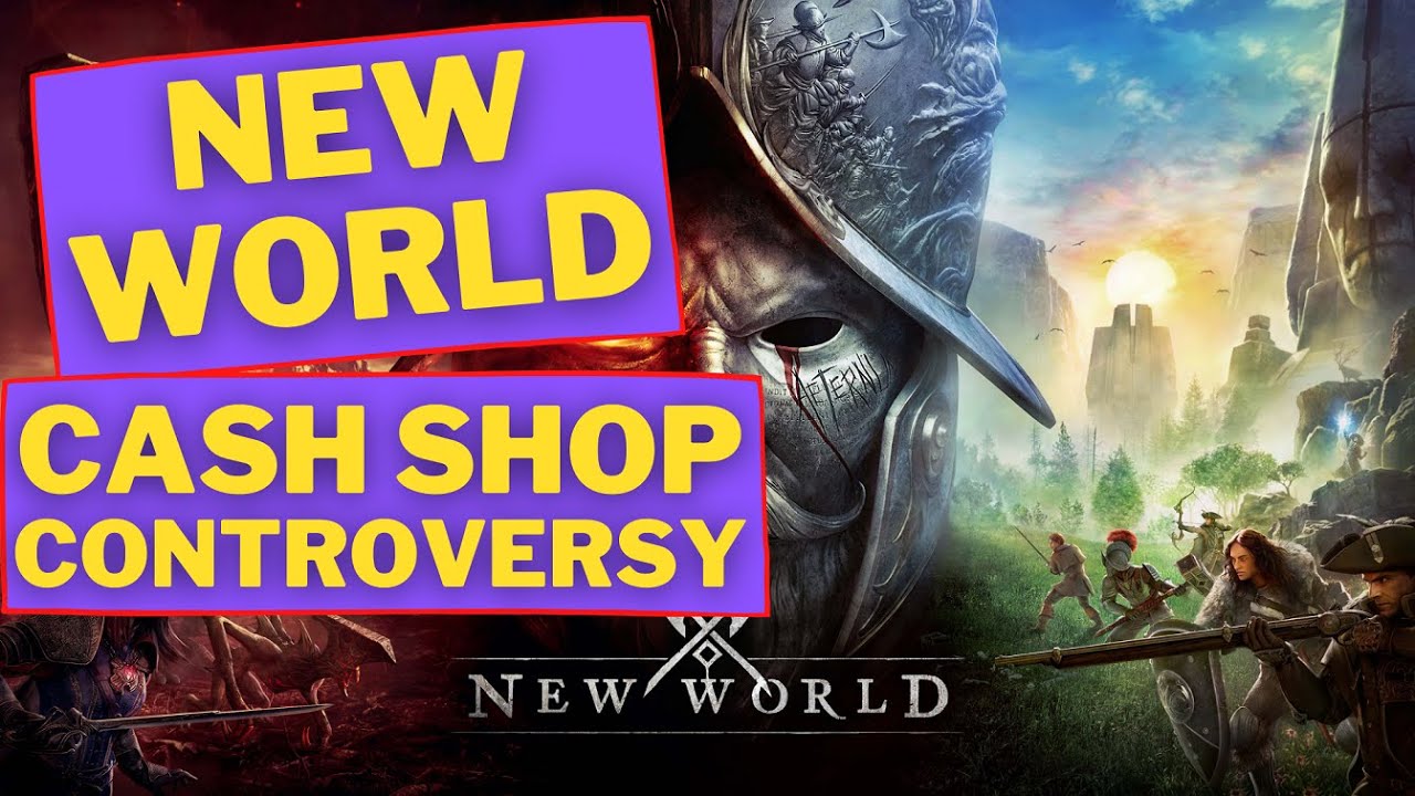 New World Cash Shop Official Statement Review and Controversy - YouTube