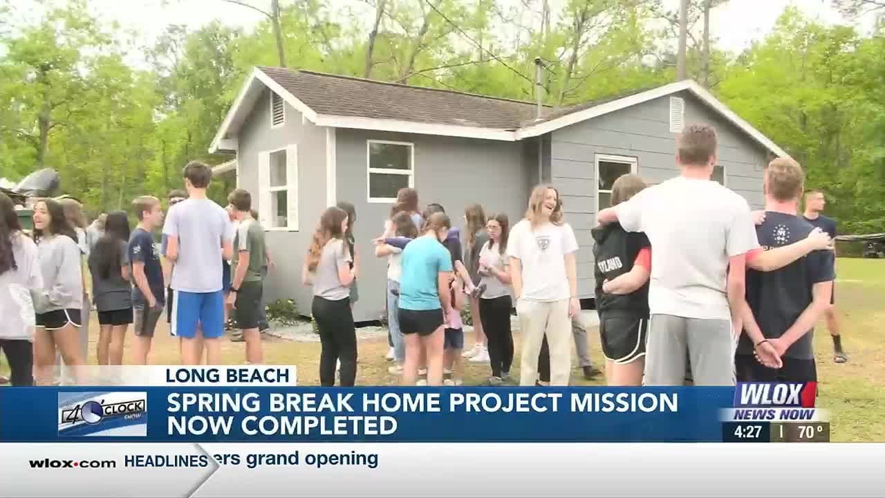 Long Beach spring break home project mission now complete - YouTube