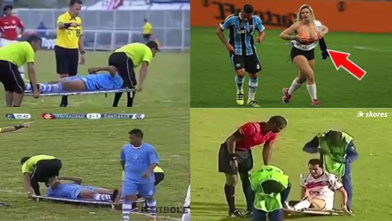 Funniest Football Stretcher Fails - Funny Compilation 202 - YouTube