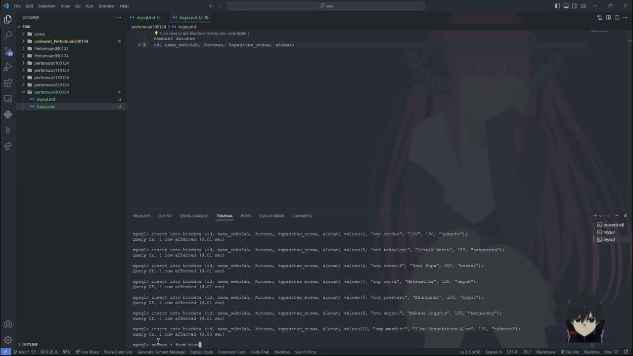 How to Create databse in MYSQL - YouTube